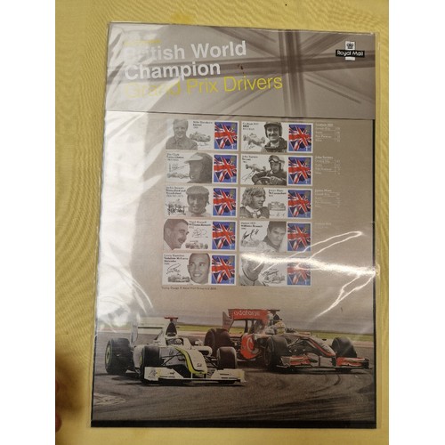 WWF Conservation stamp collection and London 2012 Gold Medal winners ...