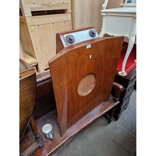 A Murphy 146 vintage floor standing valve radio, height 82cm.