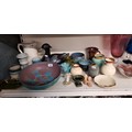 20 studio pottery items including Dartmouth, Ewenny, English Country ...