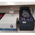 A collection of Waterford Crystal glassware, Colleen, comprising of 1 ...