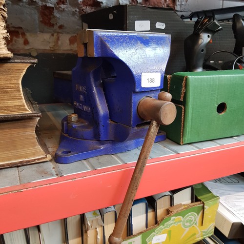 A Record VS 6 ton engineering vice - new old stock - appears unused