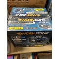 A Workzone 800 watt petrol generator, boxed and unused
