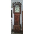 A George III mahogany 8 day longcase clock, painted dial marked 'W ...