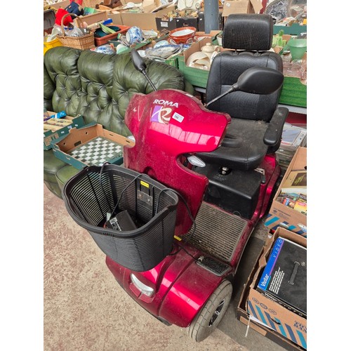 A Roma mobility scooter complete with charger and key