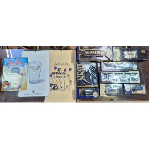 A group of assorted Corgi Guinness die-cast vehicles, two vintage ...