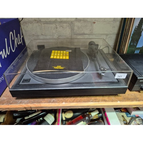 Linn Axis turntable with Linn Akito tone arm and Linn K9 stylus.