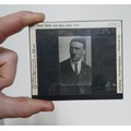 A German photographic magic lantern slide depicting Adolf Hitler with ...