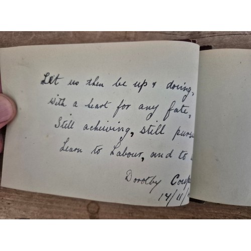 An autograph album containing Preston North End 1948/49, including Bill ...