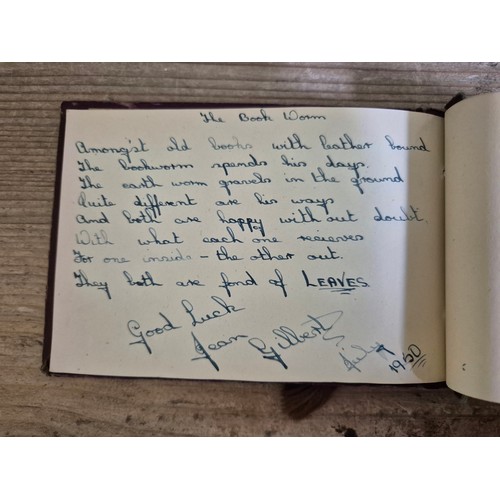 An autograph album containing Preston North End 1948/49, including Bill ...
