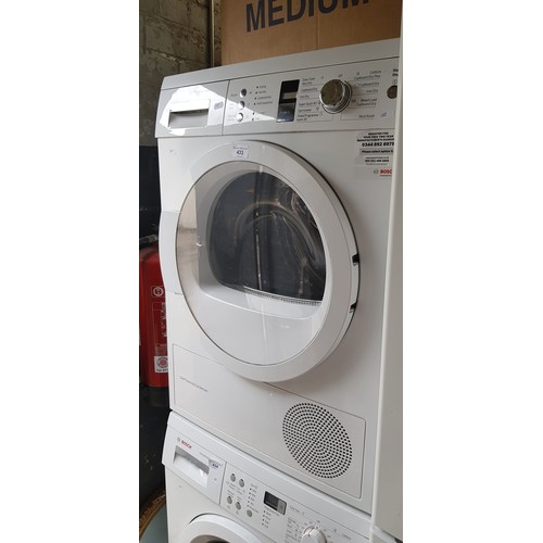 A Bosch self cleaning condenser dryer