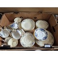 Royal Albert Moonlight Rose tea ware approx. 13 pieces. Royal Doulton ...