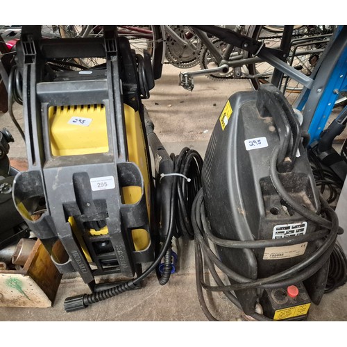 A Karcher 620M power washer together with a Vento-02 Air Compessor