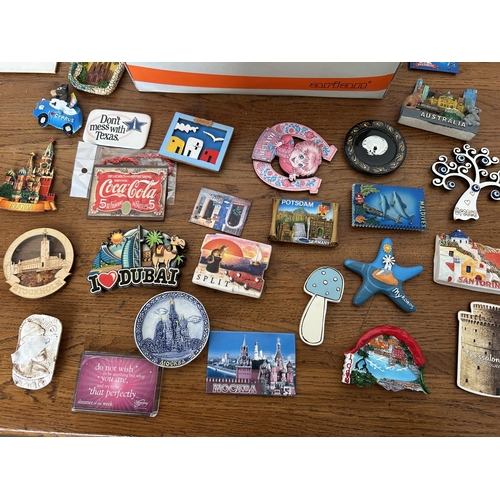 Large Collection of Fridge Magnets