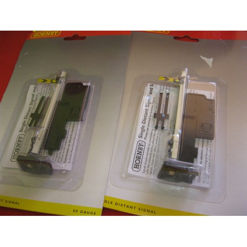 4 sets of New & Sealed Hornby Signals comprising 1 x R170 Junction ...