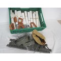 Corgi Bus garage kit along with two other cardboard kits ,13 Backscenes ...