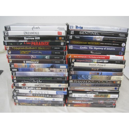 40 PC computer games on DVD/CD ROM, all in plastic cases and in good ...