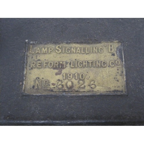Vintage X2 Military 'lamp signaling B' or 'Begbie' lights dated 1913 ...
