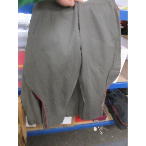 A reproduction SS uniform which the vendor advises us was used in the ...