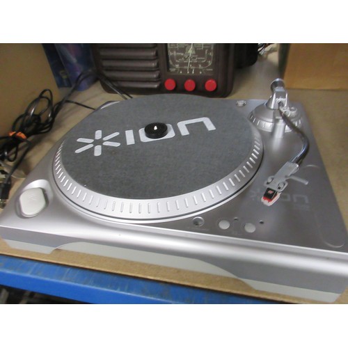 An Ion USB turntable