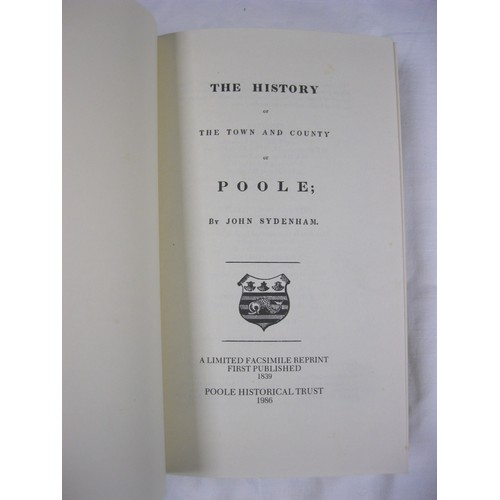 Dorset interest - two books about Poole, the first edition and a ...