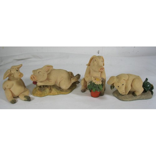 Seven Piggin' figures - Piggin' full, Piggin' secrets, Piggin' creative ...
