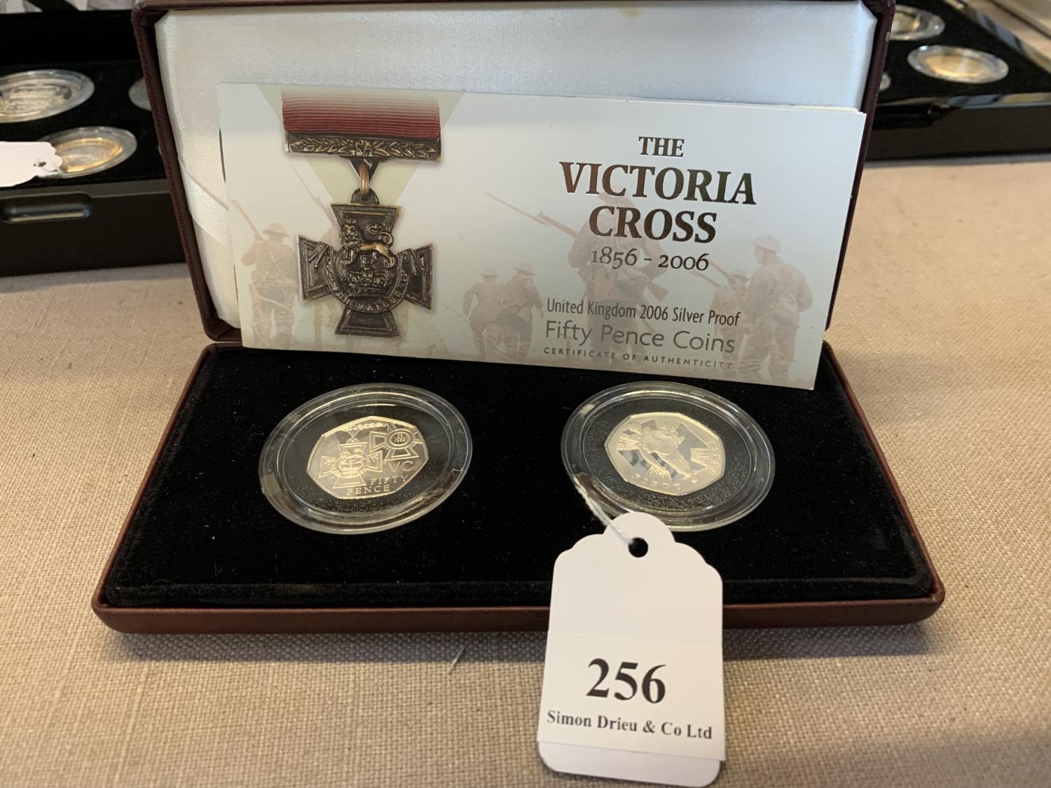 The Victoria Cross 1856-2006 a United Kingdom 2006 silver proof 50p ...