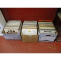 A large assortment of vinyl long playing records