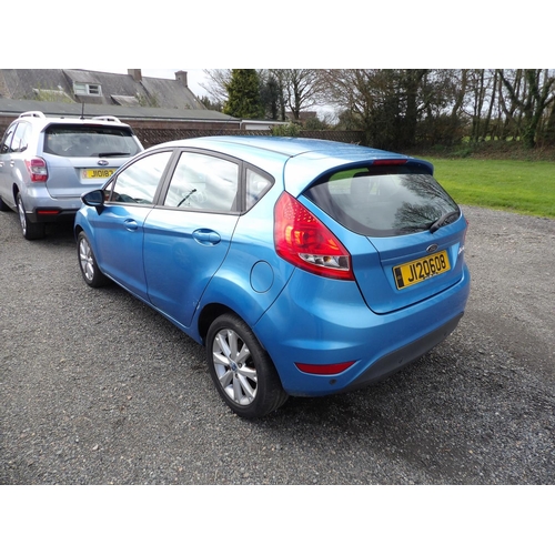 A 2009 Ford Fiesta Style + 1.4 five door hatchback J120608 (petrol ...