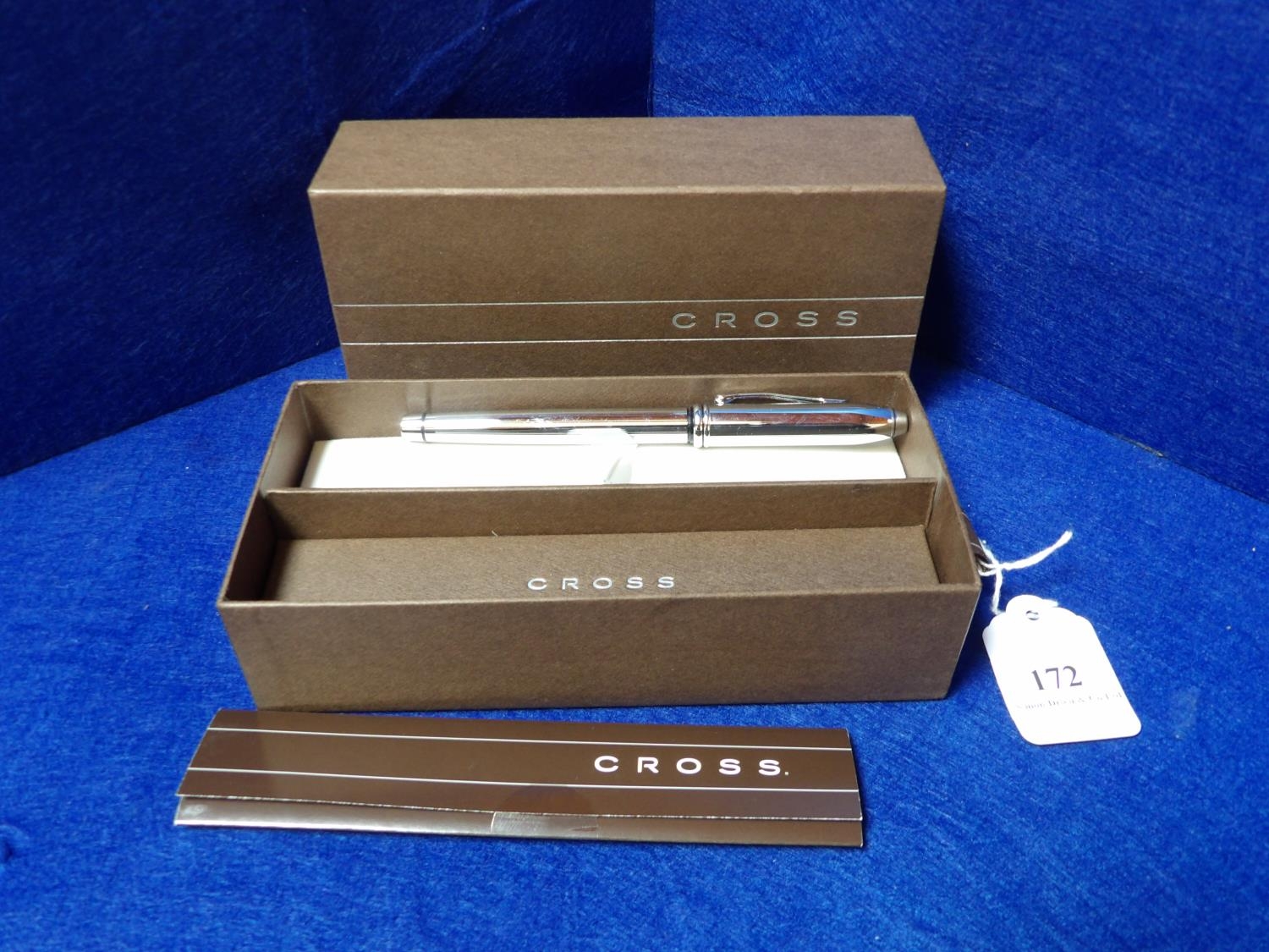 A Cross ballpoint pen with original box and documentation