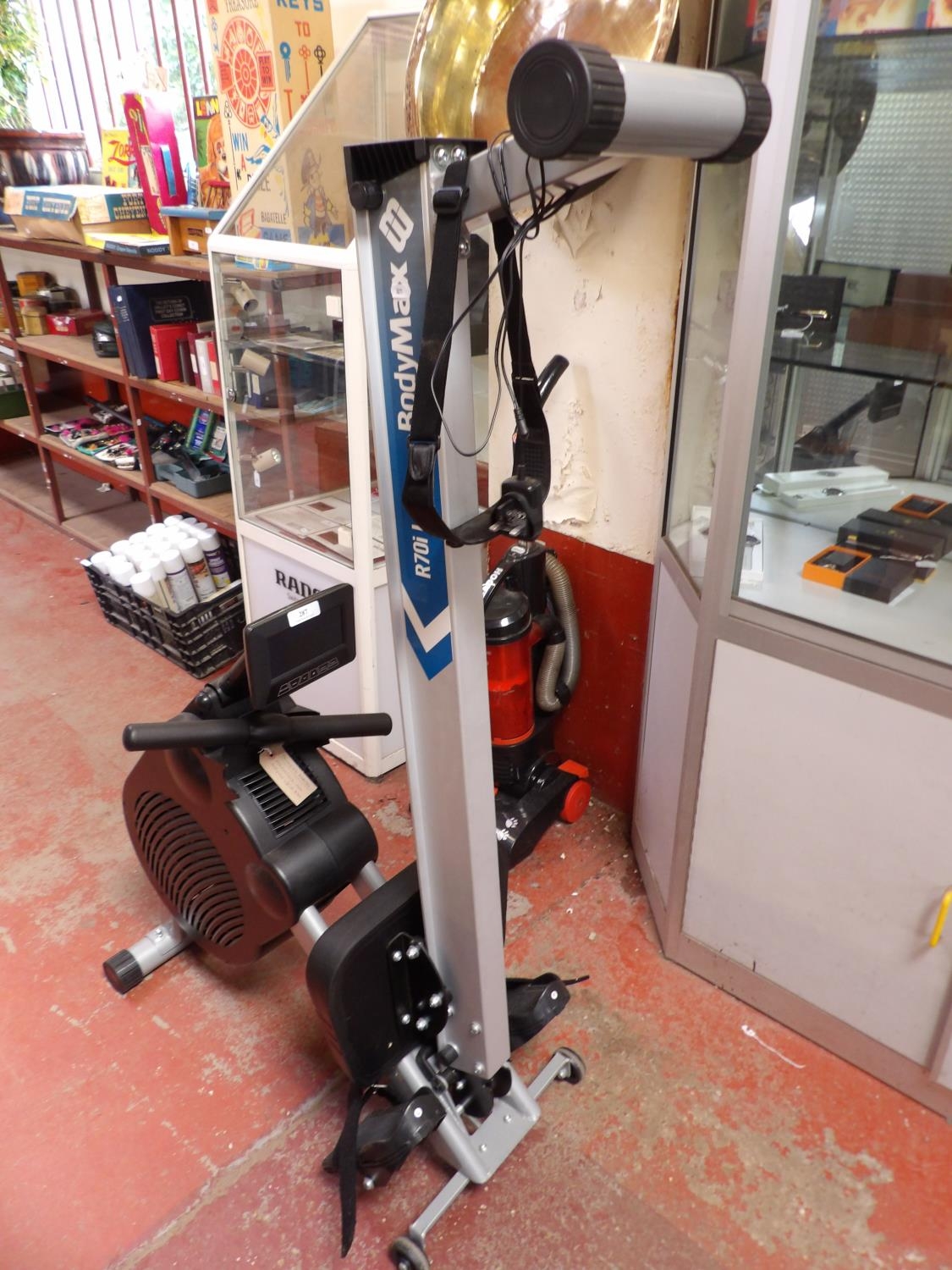 A Bodymax Infiniti R70i rowing machine