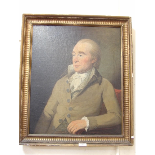 A vintage portrait of Robert Craig 1795 of Overnewton, oil on canvas