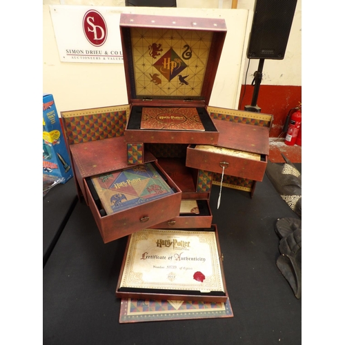 A limited edition Harry Potter Wizards Collection box set dated 2012 ...