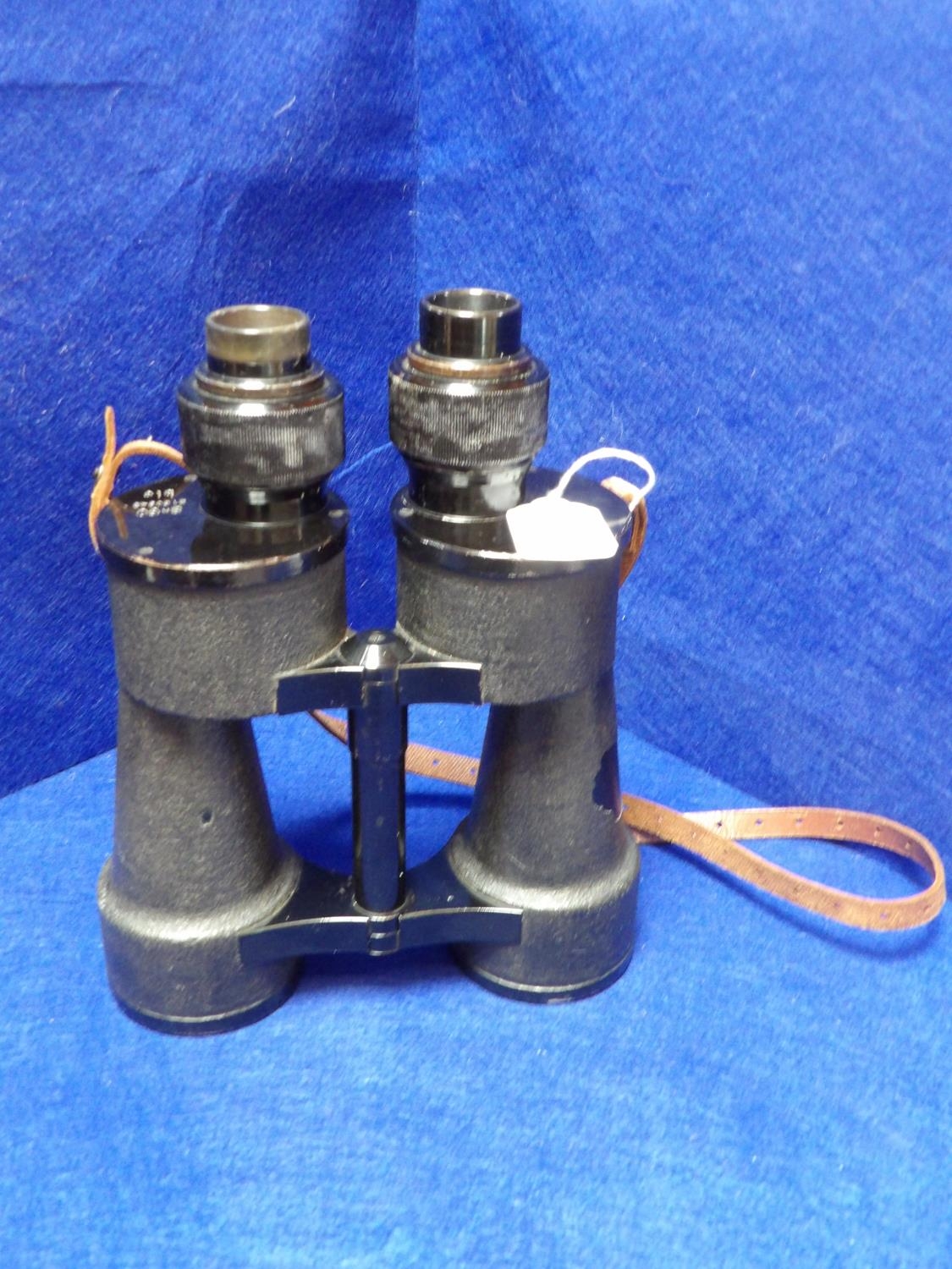 A pair of World War II blc 8x60 binoculars