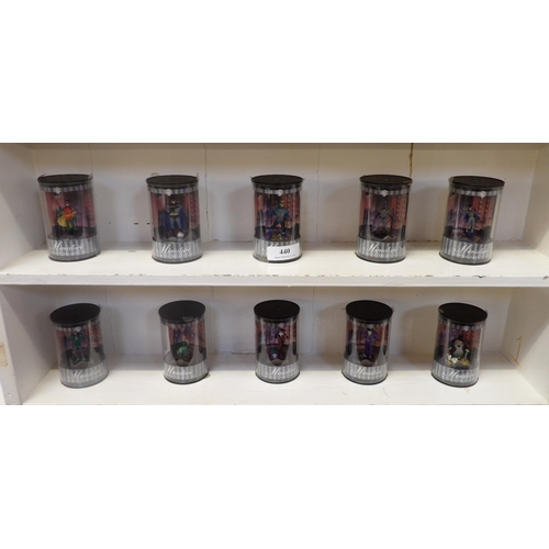 A collection of Warner Bros. miniature classic collection figures of ...