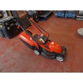 A Flymo Chevron 32V electric lawn mower - barely used