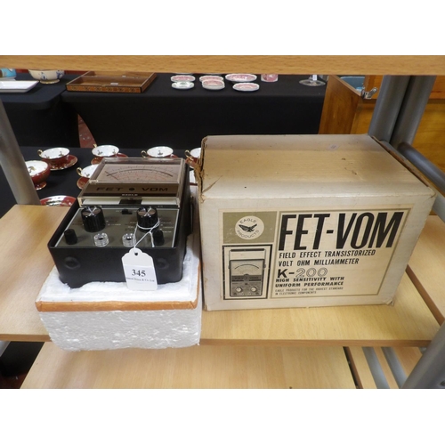 A Fet-Vom field effect transistorised vault meter