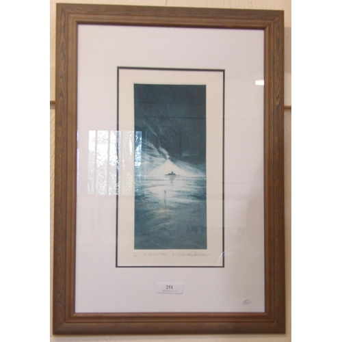 Michael Richecoeur - "La Rocco Moon" a limited edition signed print