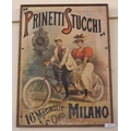"Prinetti Stucchi" an Italian bicycle advertising sign