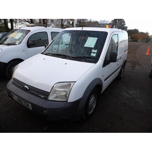 A 2007 Ford Transit Connect T200 LX SWB 1.8 TDi panel van J90731 ...