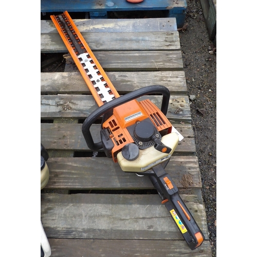 A Stihl HS80 hedge cutter