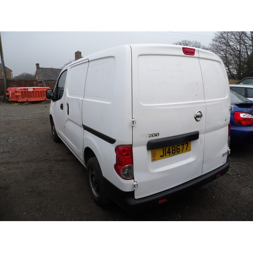 A 2012 Nissan NV200 SE 1.5 dCi panel van J148677 (diesel/manual ...