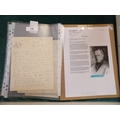 Sir Alfred Munning PRA a signed and hand written 1940s correspondence ...