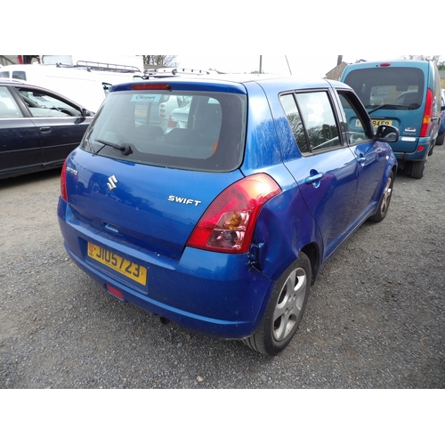 A 2007 Suzuki Swift GLX 1.5 five door hatchback J105723 (petrol/manual ...