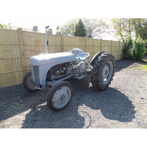 A 1954 Ferguson TEF 26hp diesel tractor J39896