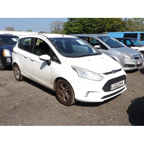 A 2013 Ford B-Max Zetec 1.4 MPV J122344 (petrol/manual), odometer ...