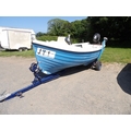 An Orkney Fastliner 19' JY2239 with Suzuki 30hp four stroke outboard ...