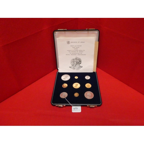 A Bailiwick of Jersey gold and silver limited edition States of Jersey ...