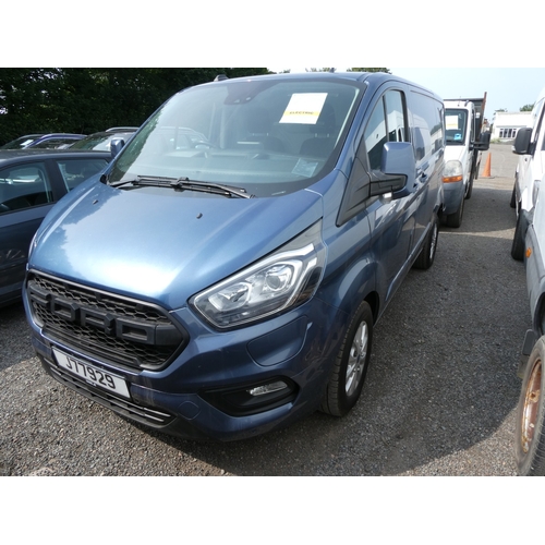 A 2020 Ford Transit Custom 340 Limited PHEV panel van J77929 (hybrid ...