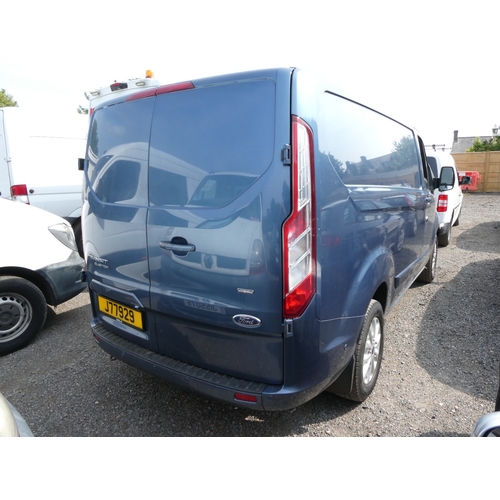 A 2020 Ford Transit Custom 340 Limited PHEV panel van J77929 (hybrid ...