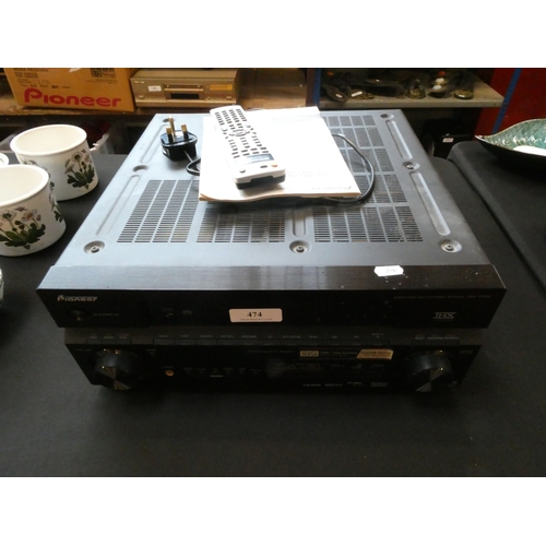 A Pioneer audio/video multi-channel receiver